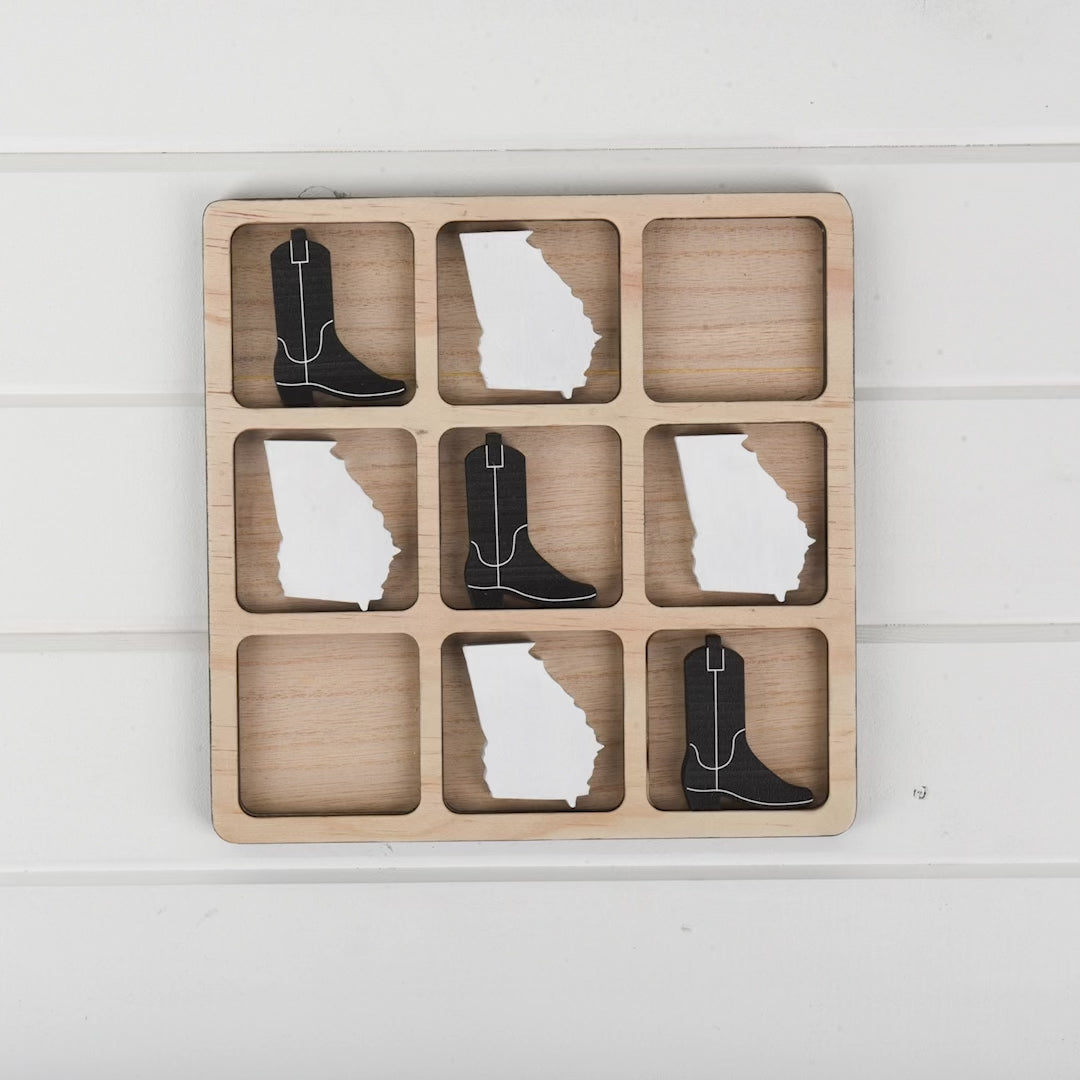 Georgia Tic Tac Toe Board – Classic State