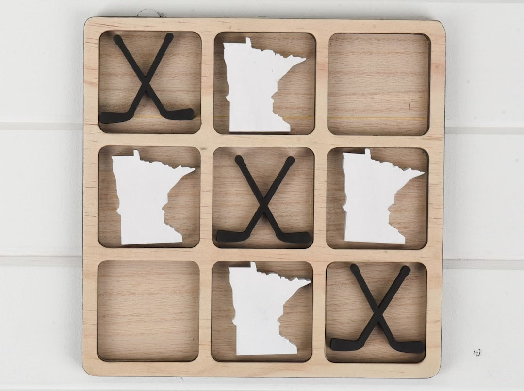 Minnesota Tic Tac Toe Board – Classic State