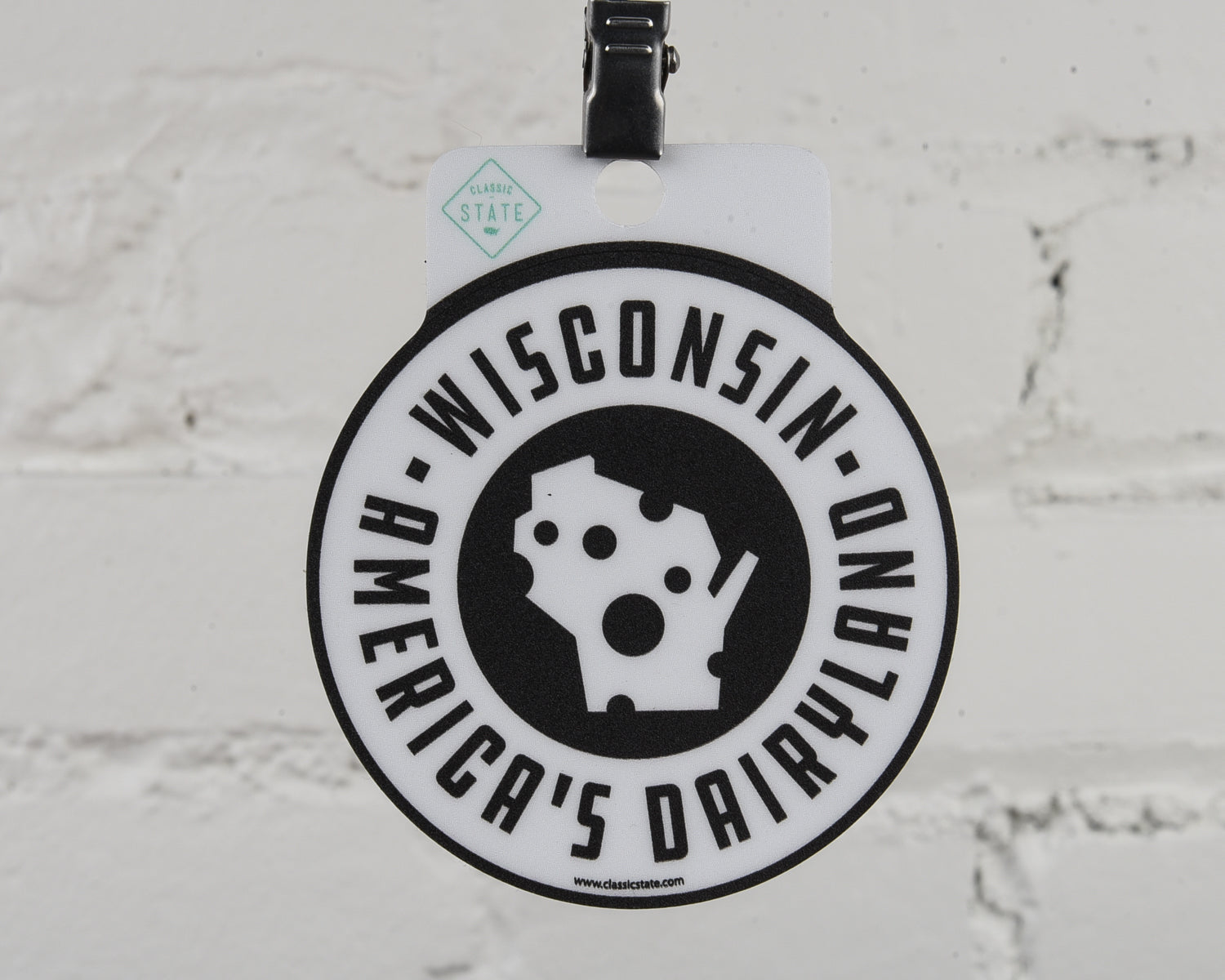 Wisconsin Cheese State Sticker – Classic State