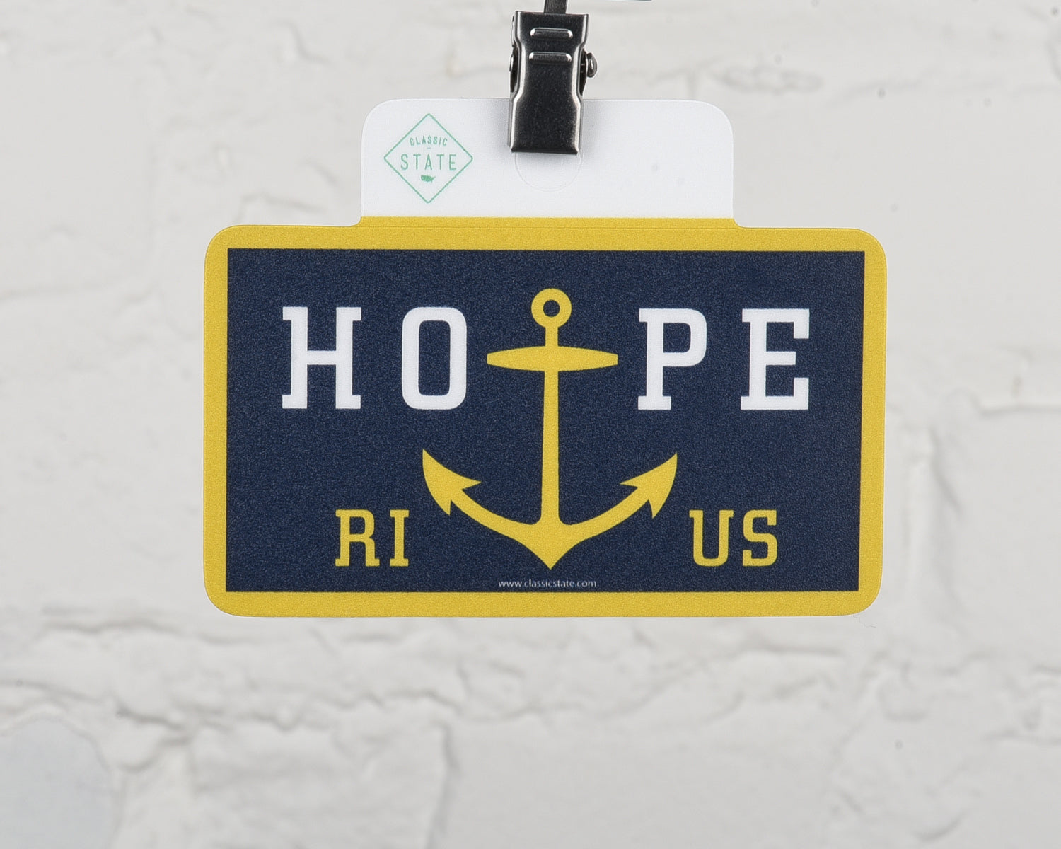 Rhode Island Hope Sticker – Classic State