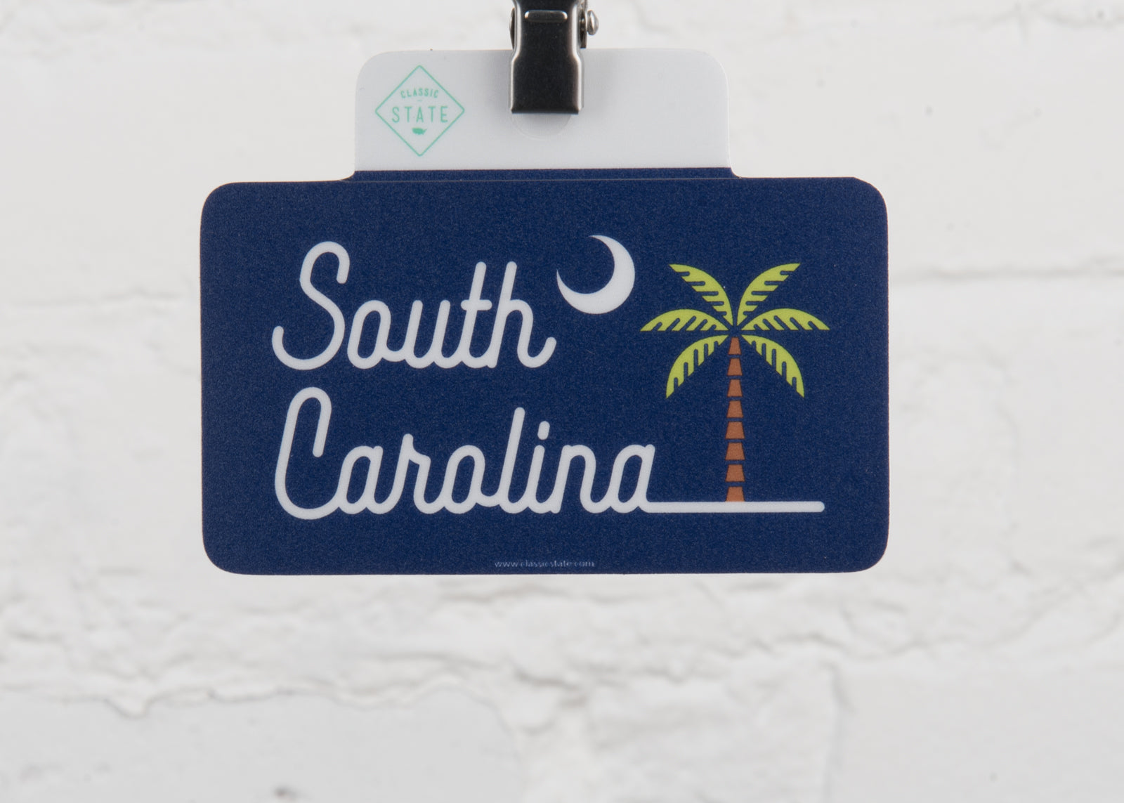 South Carolina Script Sticker – Classic State