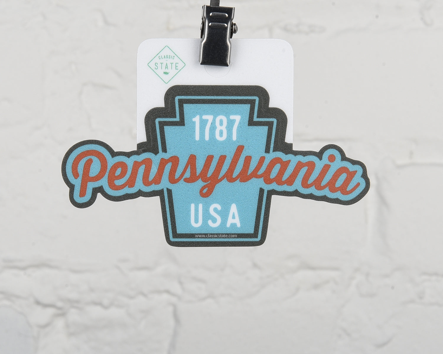 Pennsylvania Keystone Sticker – Classic State