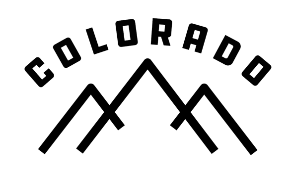 Colorado Mountains Decal – Classic State