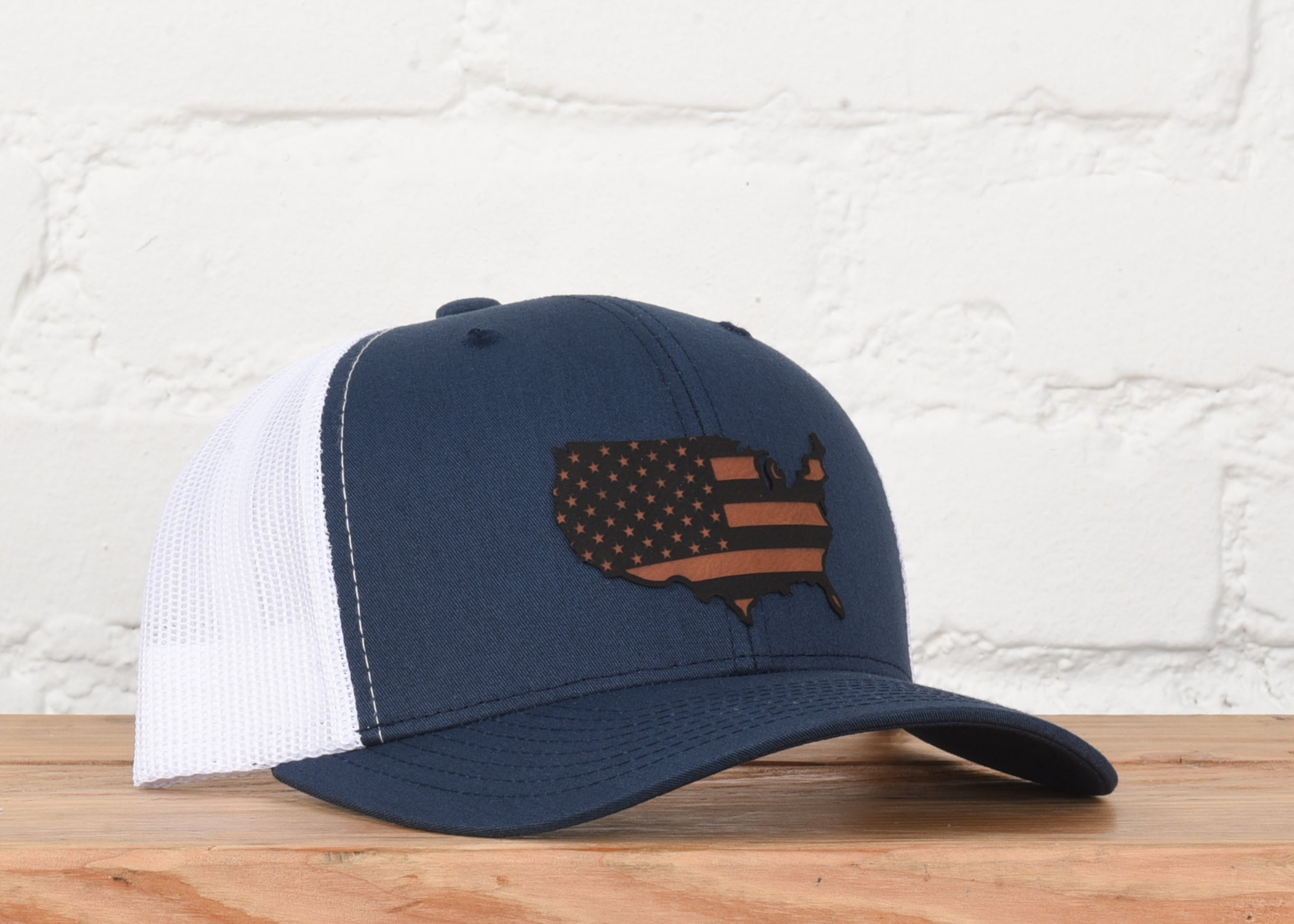 United States Shape Flag Snapback – Classic State